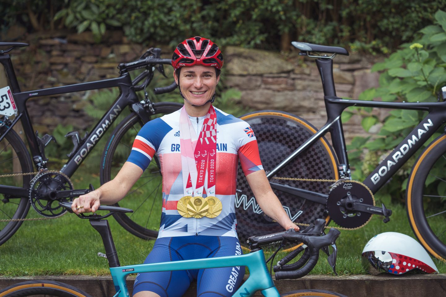 Paralympic record breaker: Dame Sarah Storey and Boardman bikes - Halfords